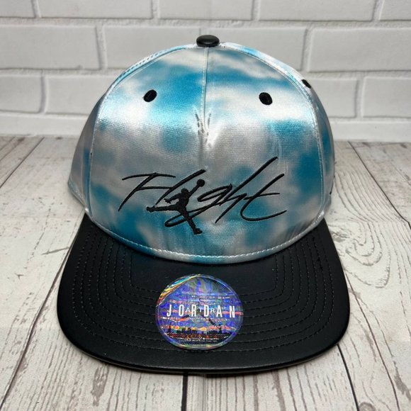 Jordan | Accessories | Air Jordan Flight Cloud Blue Jumpman Hat ...